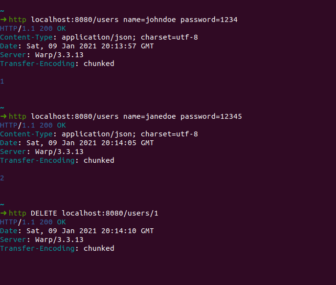 A Very Simple JSON API In Haskell