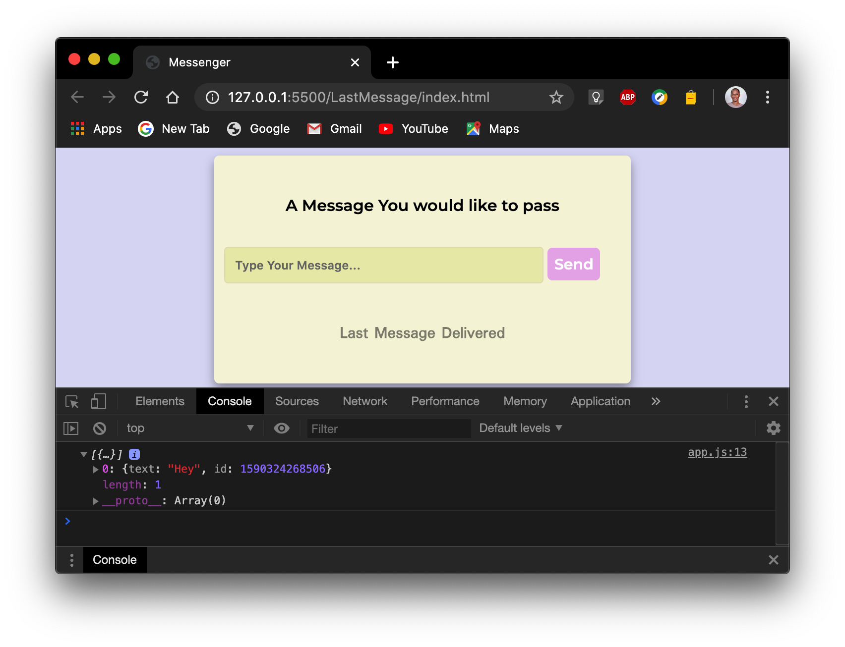 How To Make A Mini Messenger With JavaScript For Beginners