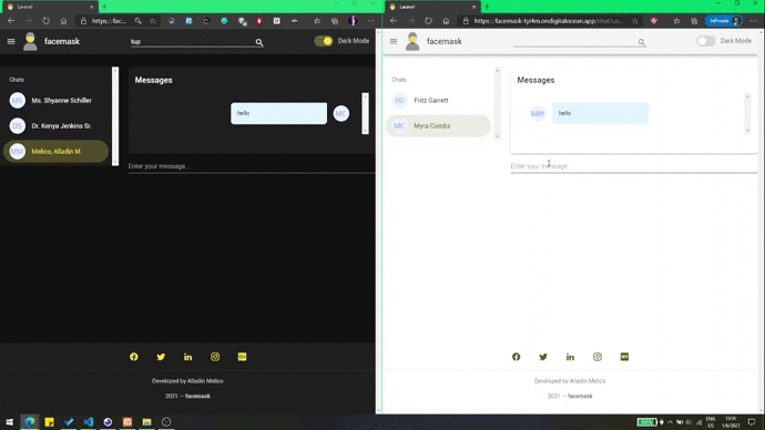 Github Alladinmelico Facemask