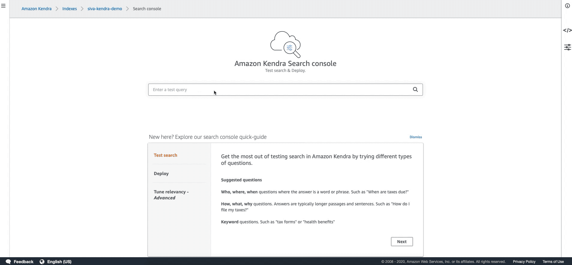 GitHub - ksivamuthu/aws-kendra-chatbot: AWS Kendra ChatBot Demo