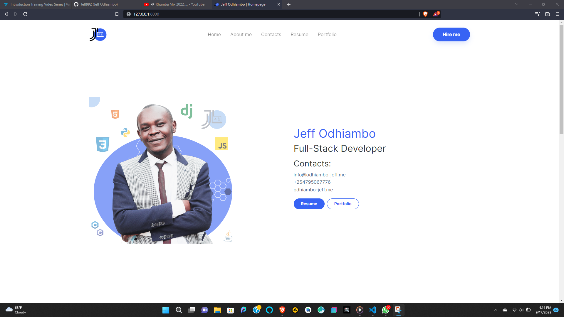 GitHub - smartjef/personal: Web application that enables you to dynamically create and generate ...