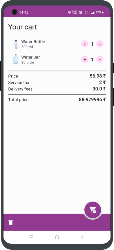 GitHub - JoyMajumdar2001/Watery: Watery : An water delivery android app using Appwrite