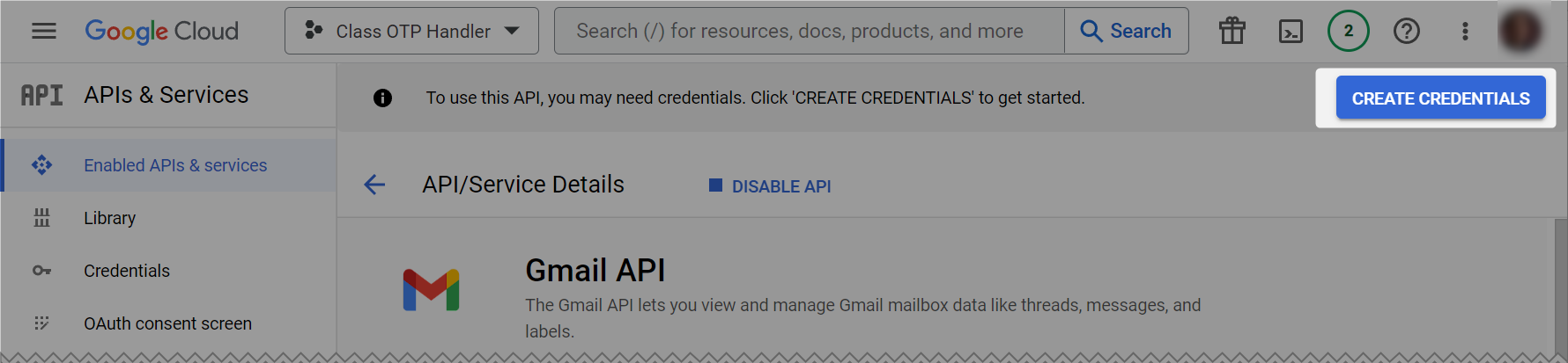 GitHub - vishin-andrey/OTP-handler: Java class to get OTP sent by email