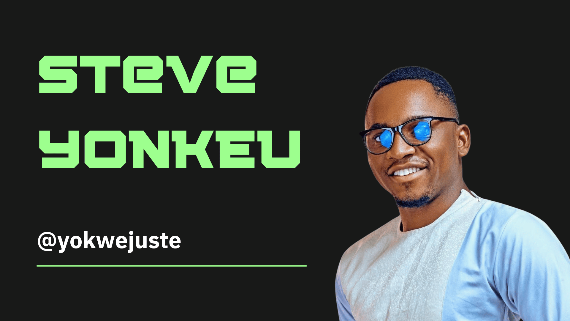 Steve Yonkeu | Tech Creator (@yokwejuste)