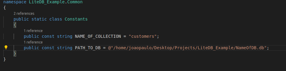 GitHub - joao2391/LiteDB_API_Example: This is a API that uses LiteDB as database. All CRUD ...