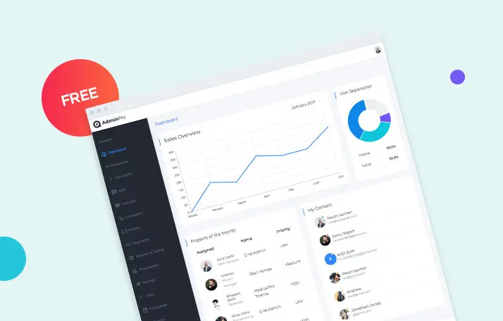 Angular Material Templates - Open Source and Free 2022 - Quick博客