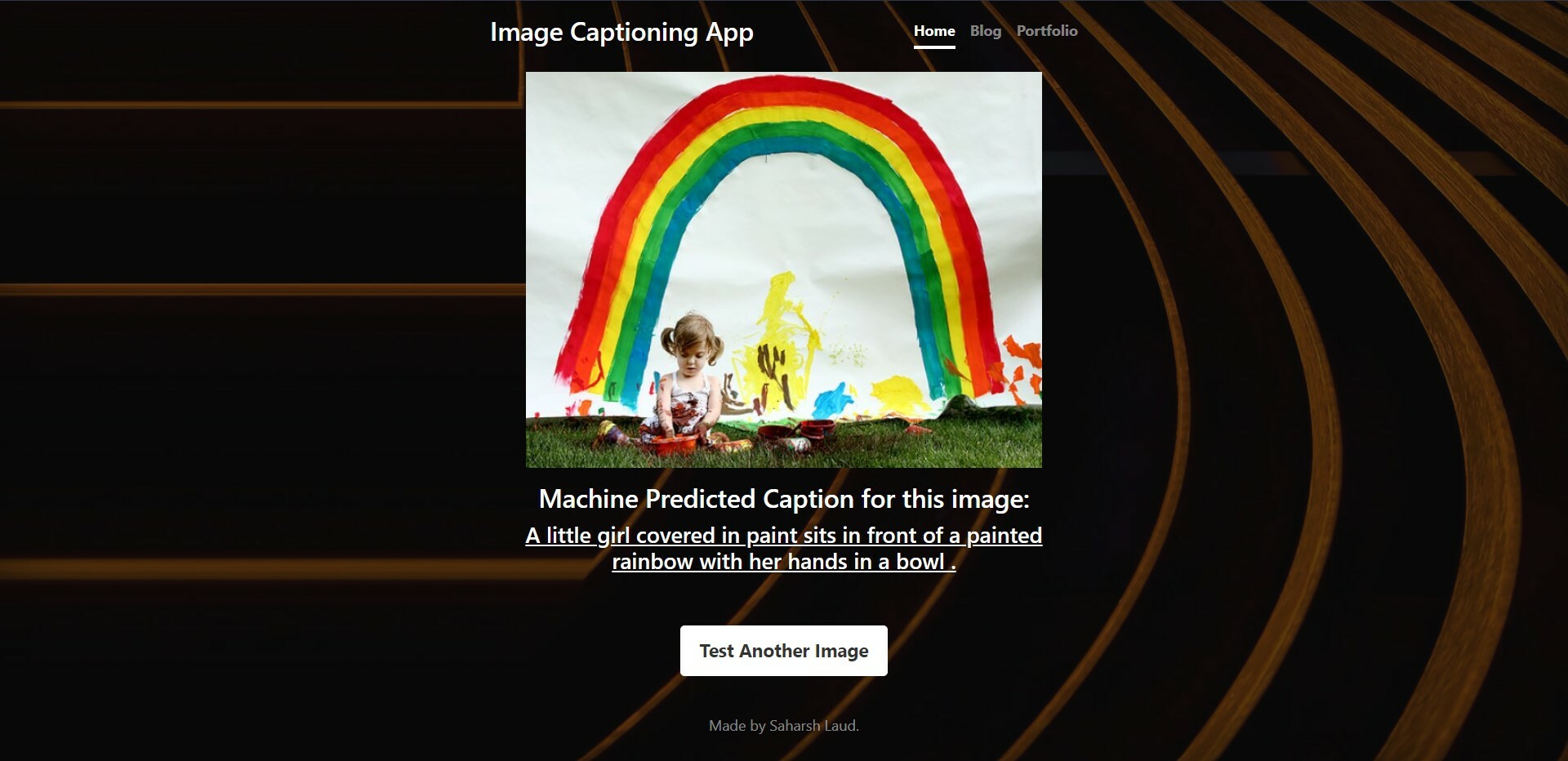 GitHub - SaharshLaud/Image-Captioning-App: Deep Learning based application for generating ...