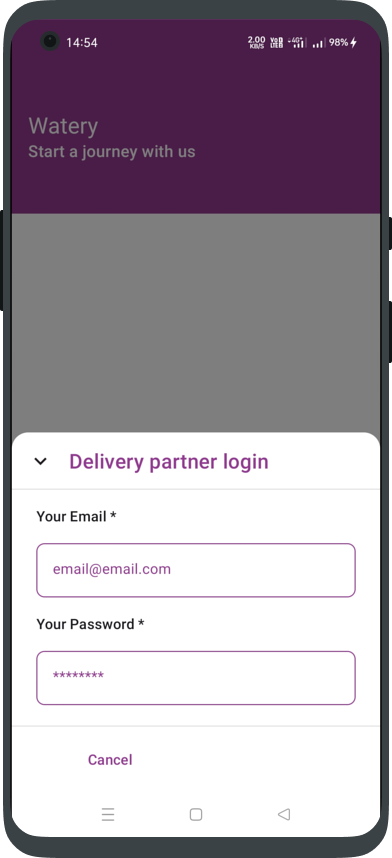 GitHub - JoyMajumdar2001/Watery: Watery : An water delivery android app using Appwrite