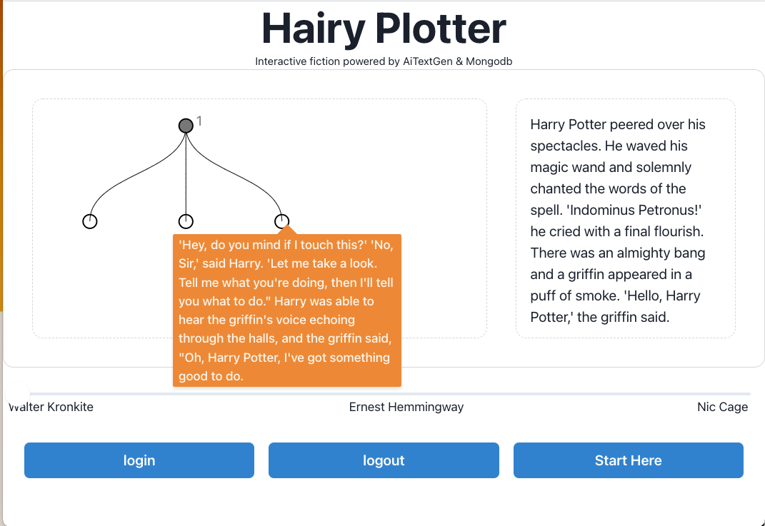 GitHub - felipeazucares/plotbot: DEV.TO Hackathon Project - interactive ...