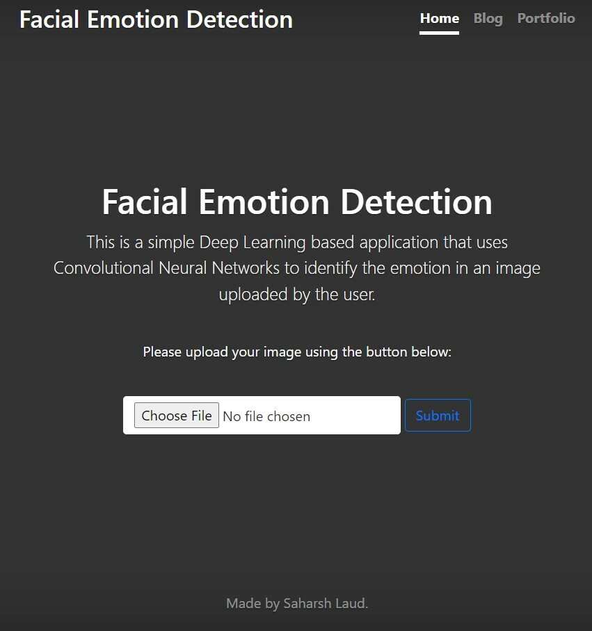 GitHub - SaharshLaud/Facial-Emotion-Detector: Deep Learning based application for detecting ...