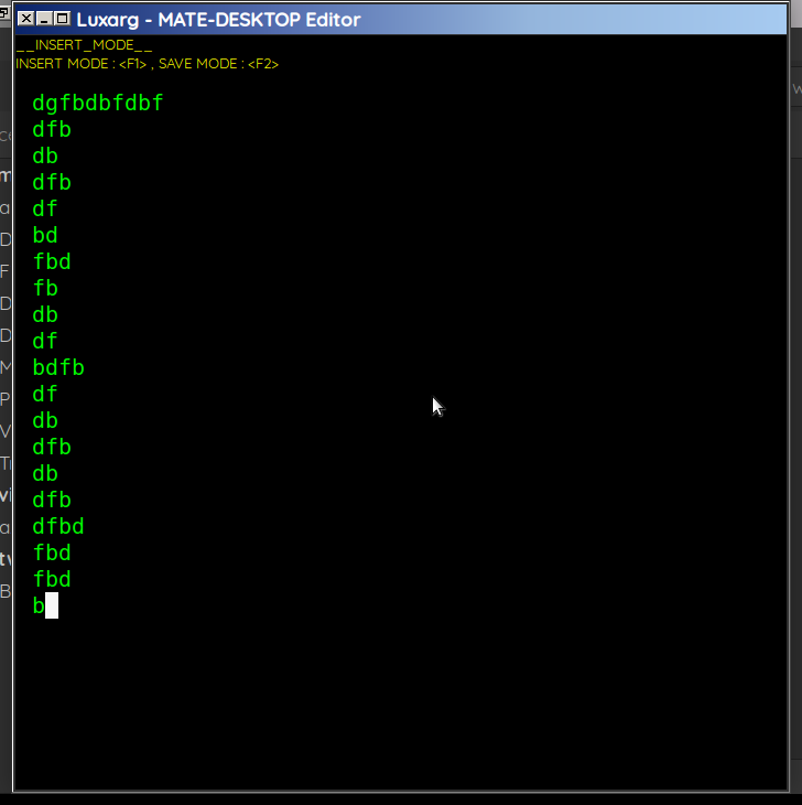 LUXARG TEXT EDITOR | Linux.org