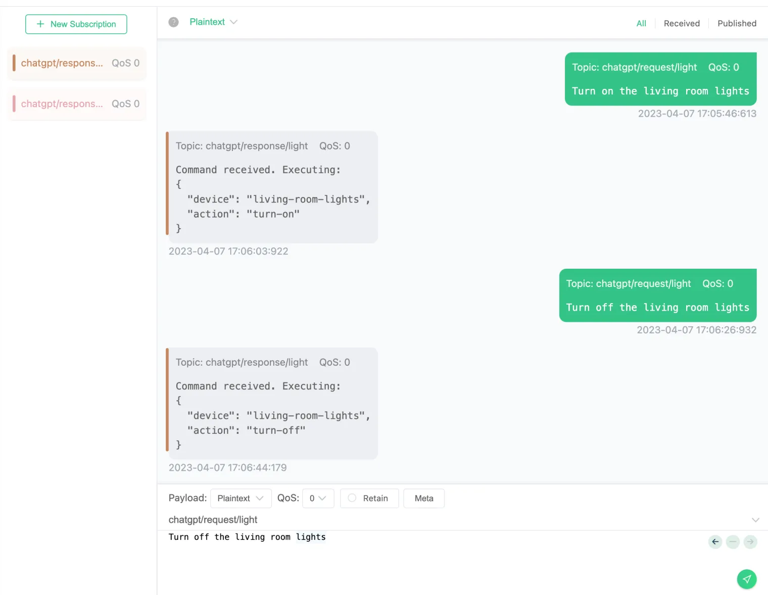 Natural Interactions in IoT: Combining MQTT and ChatGPT | Codementor