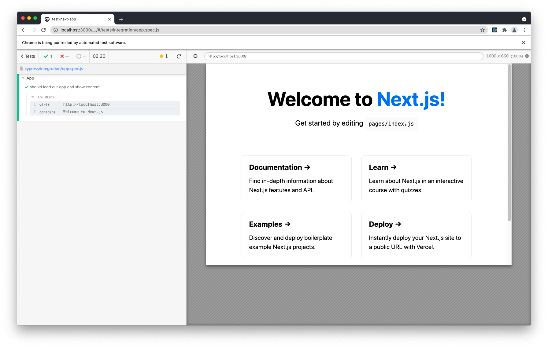 How To Quickly Add Cypress To Your Next.js App - DEV Community