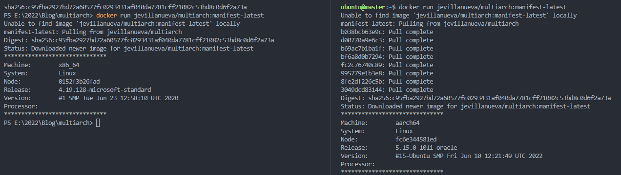 Construir imágenes de Docker Multi-arch utilizando Manifest, Buildx y GitHub Actions