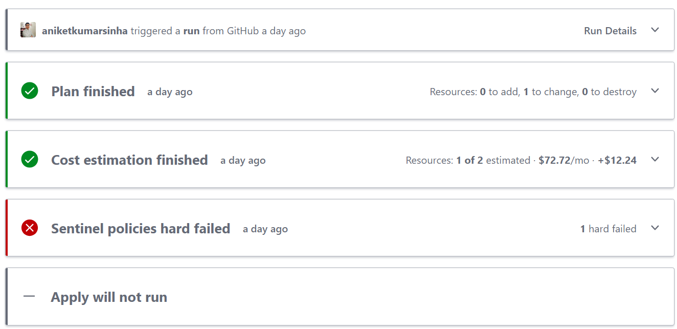 GitHub - aniketkumarsinha/terraform-sentinel-policy: This Project uses Terraform Sentinel to ...