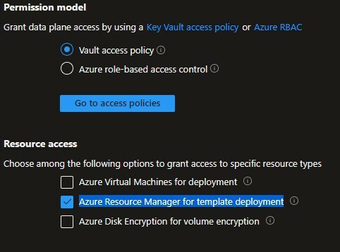 Use Azure Key Vault to retrieve secured parameters during Azure deployment. | Ghassan's Page