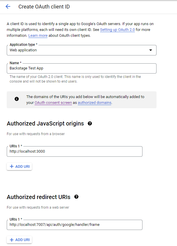 How to configure the Google Authentication Provider for Backstage.io ...