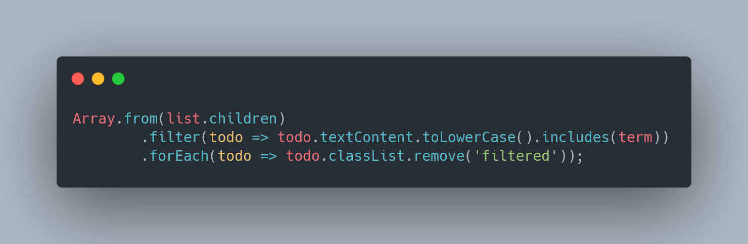 How To Implement Search Feature Using Javascript