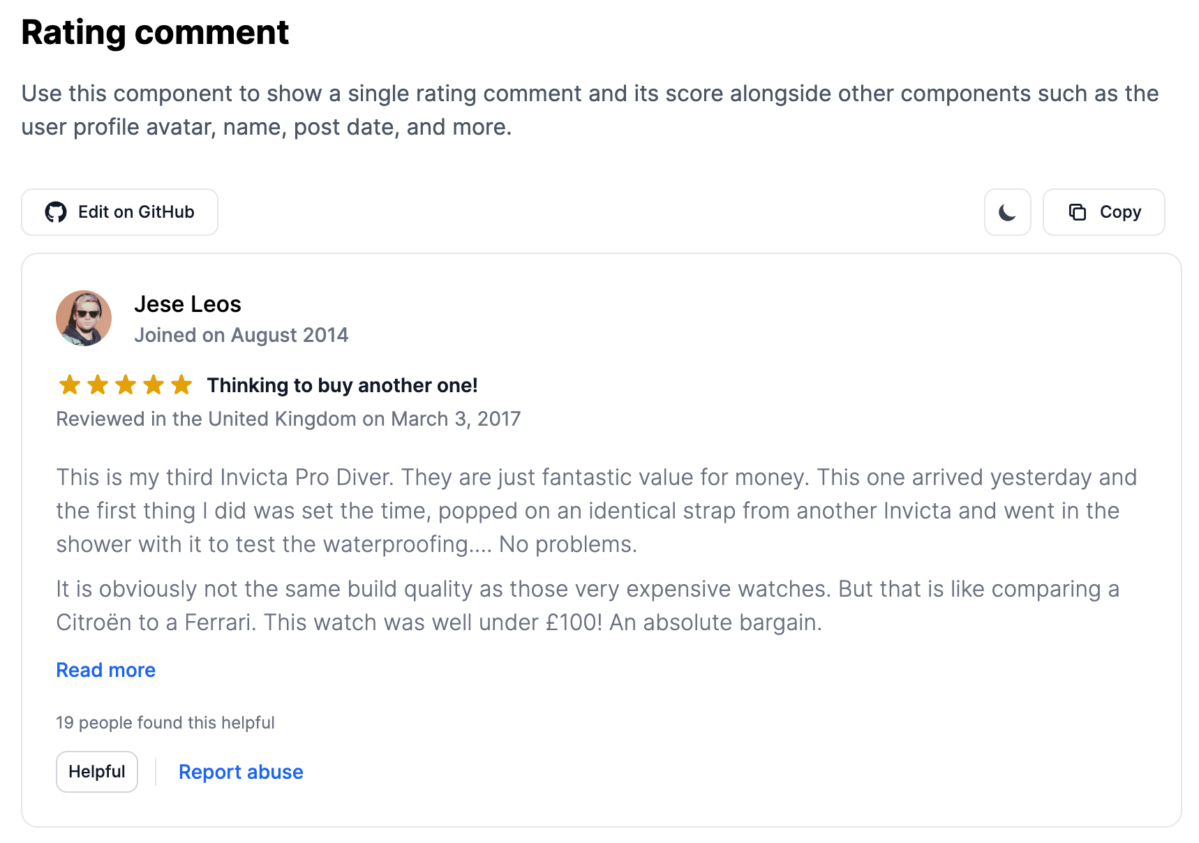 How to build rating star components with Tailwind CSS and Flowbite - Quick博客