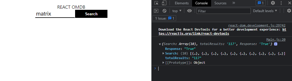 Github Rtagliaviazreact Omdb Tut A React Tutorial With The Omdb Api 