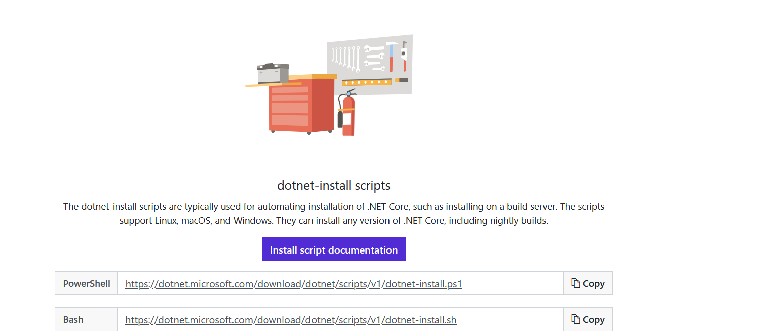 💻.NET Installation Scripts for Linux, macOS, and Windows | edinei.dev blog