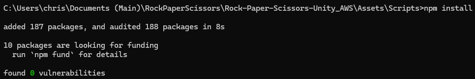 GitHub - Chrisd313/Rock-Paper-Scissors-Unity_AWS