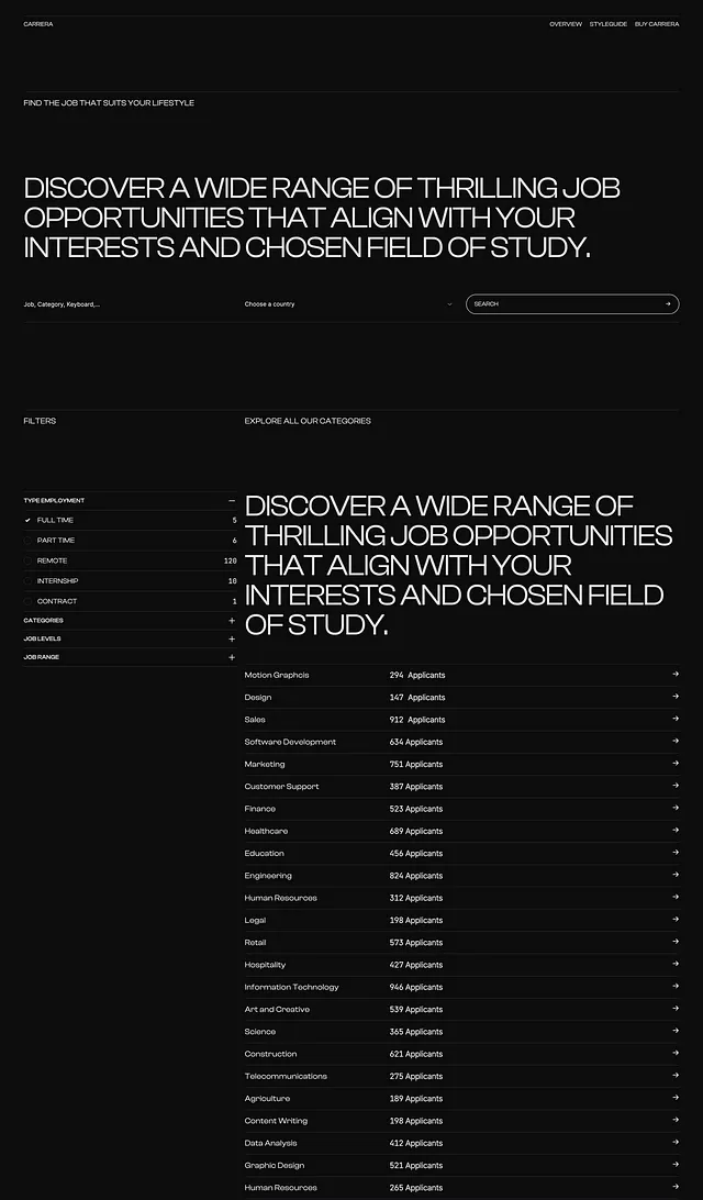 Carriera - Multipage Job platformBuilt with Astro, Tailwind CSS and MDX - Indie Hackers
