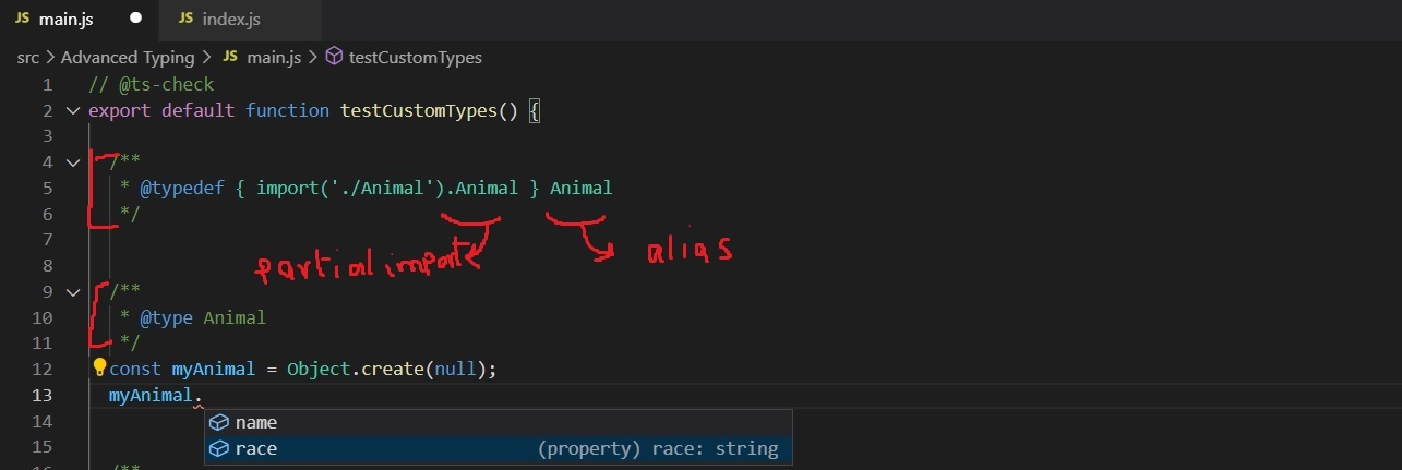 GitHub - pegahsafaie/js-with-typing: It is a javascript project which supports typings using ...