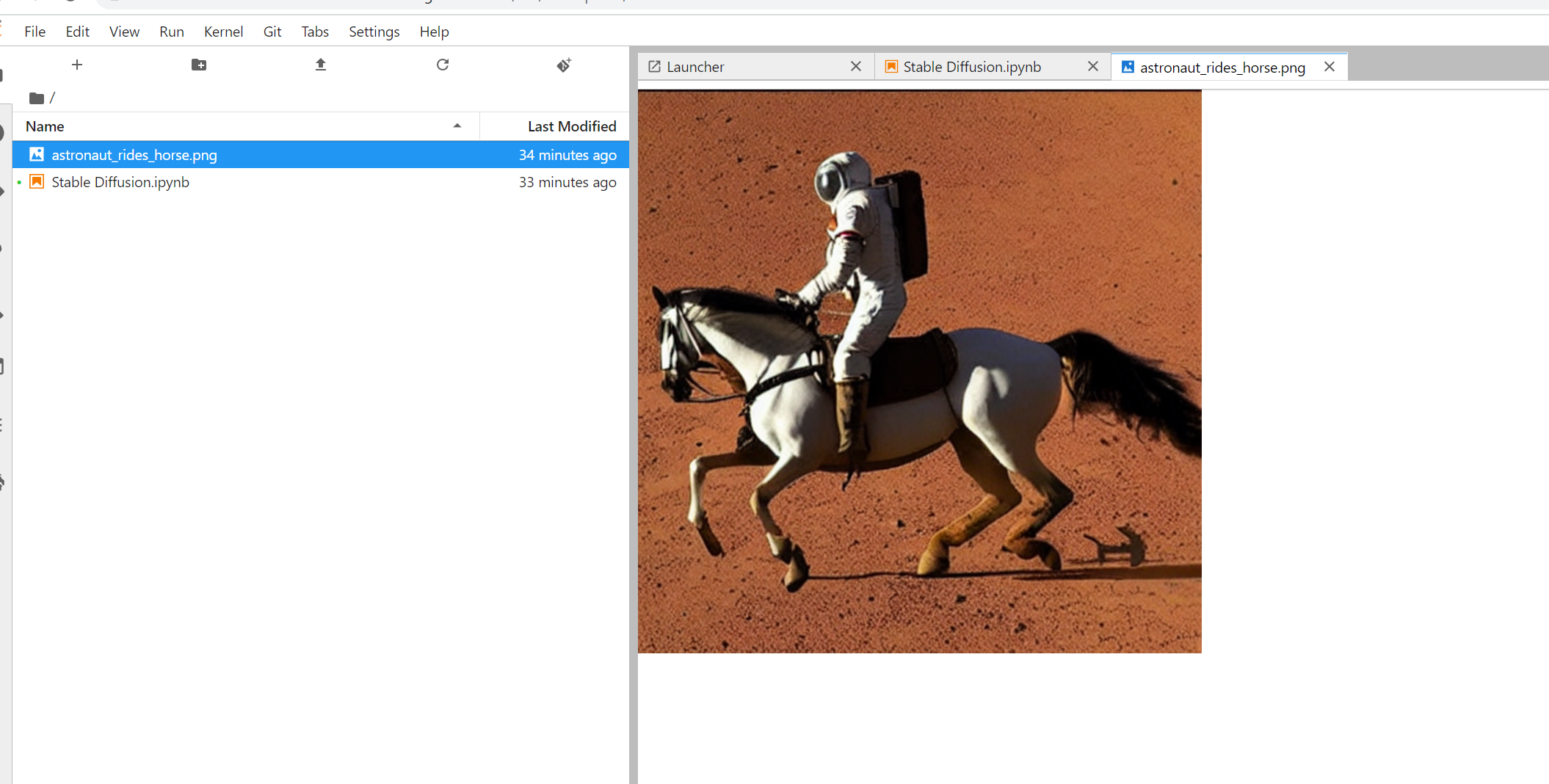 Ai image generator python
