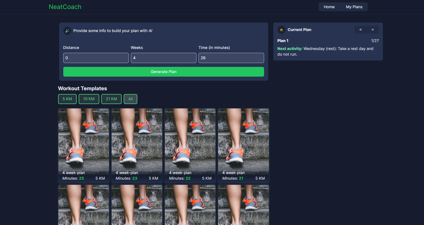 GitHub - jesusantguerrero/running-coach: Smart running coach. Build ...