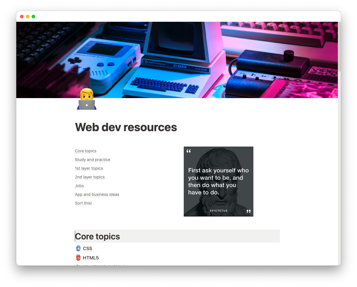 Using Notion To Organise Programming Topics Quick Using Notion To Organise Programming Topics Quick