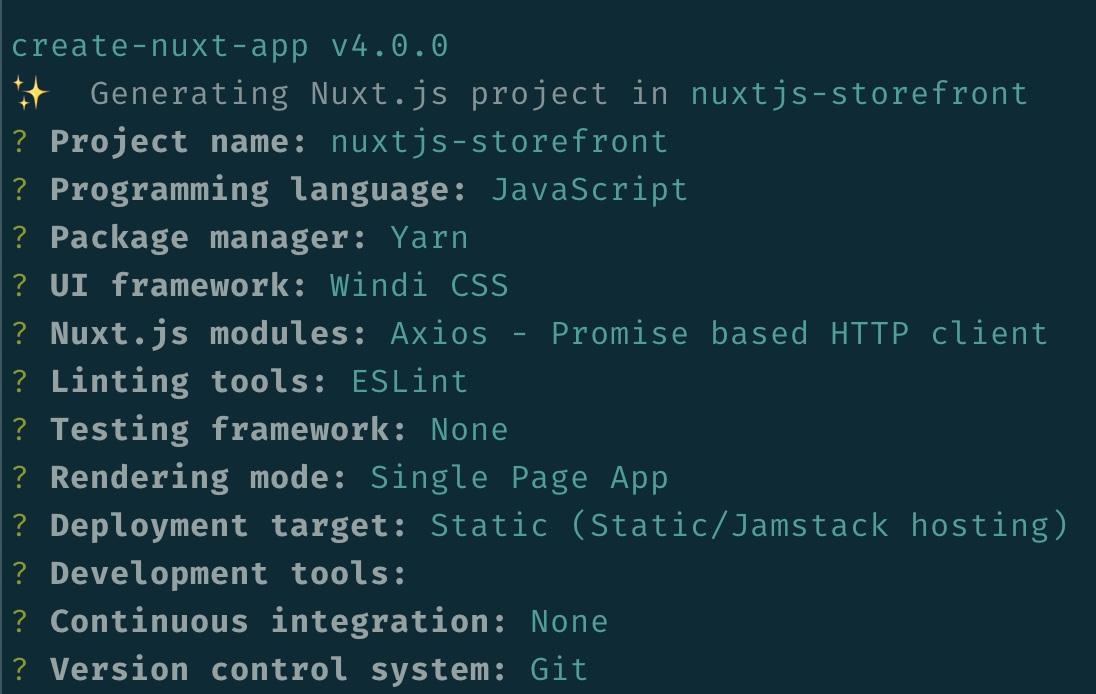 Bulding with Nuxt.JS for a Vue ecommerce platform