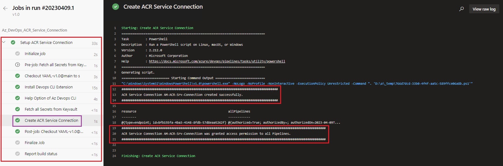 Github Arindam031001810 Apr 2023 Devopssetup Az Container Registry Service Connection
