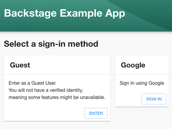 How to configure the Google Authentication Provider for Backstage.io - DEV Community